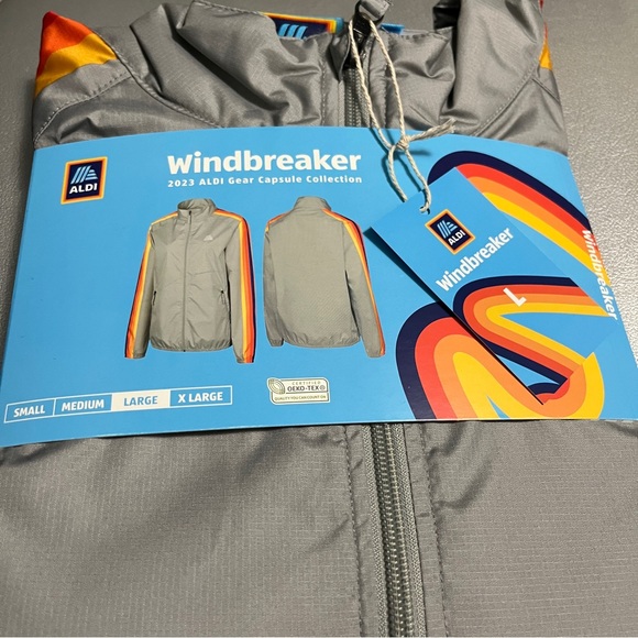 Aldi | Jackets & Coats | Aldi 223 Gear Capsule Full Zip Windbreaker ...